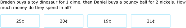 IXL | Add money - up to $1: word problems | 2nd grade math
