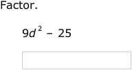 IXL - Factor quadratics: special cases (Algebra 1 practice)