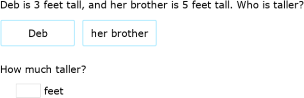 IXL | Compare lengths | 1st grade math