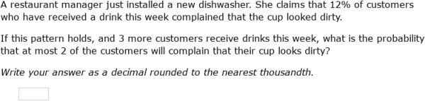 IXL - Find probabilities using the binomial distribution (Precalculus ...