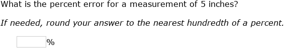 IXL - Percent error (Geometry practice)