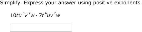 IXL | Multiply powers: variable bases | 8th grade math