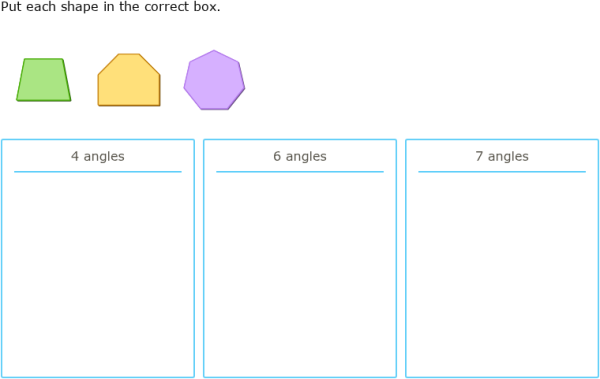 IXL | Sort two-dimensional shapes | 2nd grade math