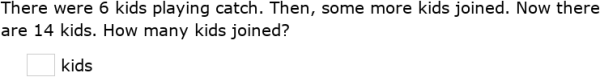 IXL | "Add to" word problems with change unknown - up to 20 | 1st grade ...