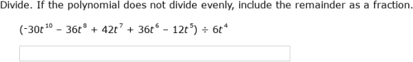 IXL - Divide polynomials by monomials (Algebra 1 practice)