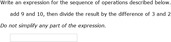 IXL | Write numerical expressions | 7th grade math