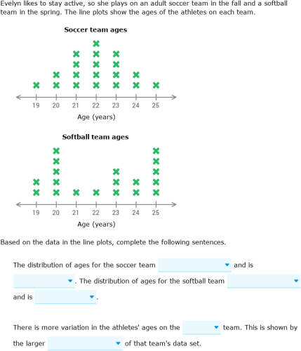 IXL - Checkpoint: Compare data sets (Algebra 1 practice)