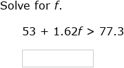 IXL | Solve two-step inequalities: rational coefficients | 8th grade math