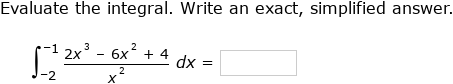 IXL - Evaluate definite integrals using the power rule (Calculus practice)