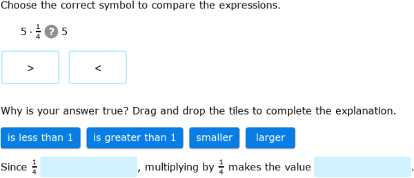 IXL | Scaling whole numbers by fractions: justify your answer | 7th ...