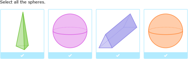IXL | Cubes, spheres, and rectangular prisms | 2nd grade math