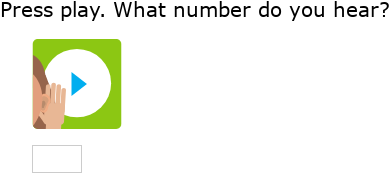 IXL | Write the number you hear - up to 100 | Kindergarten math