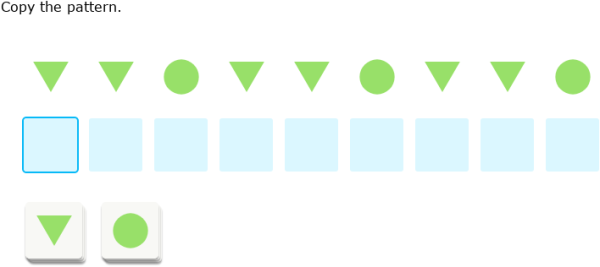 IXL | Repeating patterns | 2nd grade math