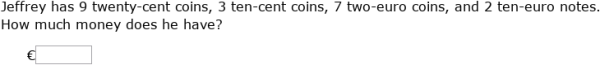 IXL | Count money word problems | 4th grade math