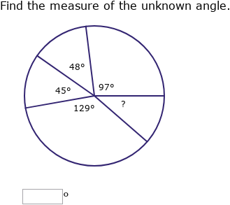IXL | Central angles of circles | 7th grade math