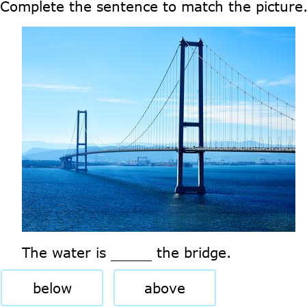 IXL | Use location words | 1st grade social studies