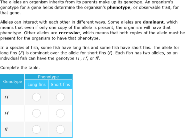 IXL | Genetic variation in sexual reproduction | 8th grade science