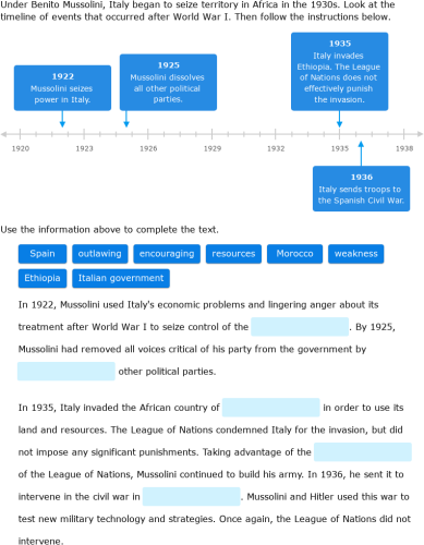 IXL - Causes of World War II (U.S. History practice)