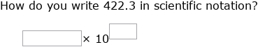 IXL | Convert between standard and scientific notation: large numbers ...