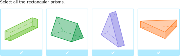 IXL | Identify prisms and cylinders | 5th grade math