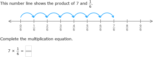 IXL | Multiply fractions by whole numbers using number lines | 4th ...