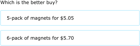 IXL | Unit prices | 8th grade math