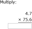 IXL | Multiply two decimals: products up to hundredths | 5th grade math
