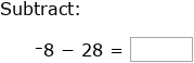 IXL | Add and subtract integers | 6th grade math