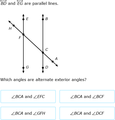 Consecutive Interior Angles