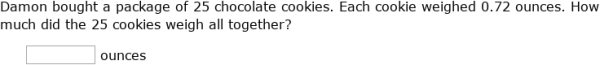 IXL | Multiply decimals and whole numbers: word problems | 5th grade math