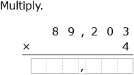 IXL | Multiply by 1-digit numbers | 5th grade math