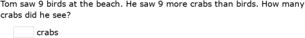 IXL | Comparison word problems up to 20: what is the larger amount ...