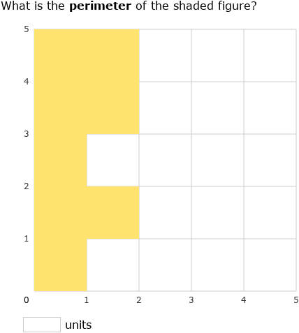 IXL | Perimeter of figures on grids | 5th grade math