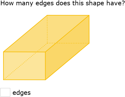 IXL | Count vertices, edges, and faces | Kindergarten math