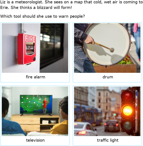 IXL | Severe weather: blizzards | Kindergarten science