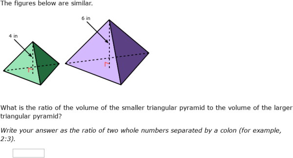 IXL - Surface area and volume of similar pyramids and cylinders ...