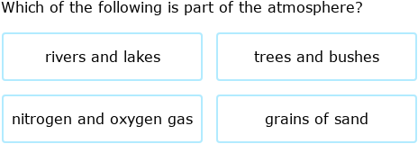 IXL | Describe the geosphere, biosphere, hydrosphere, and atmosphere ...