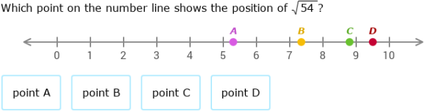 IXL | Checkpoint: Approximate irrational numbers | 8th grade math