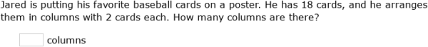 IXL | Use arrays to solve division word problems | 3rd grade math