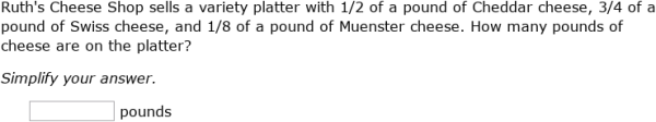IXL | Add and subtract fractions and mixed numbers: word problems | 6th ...