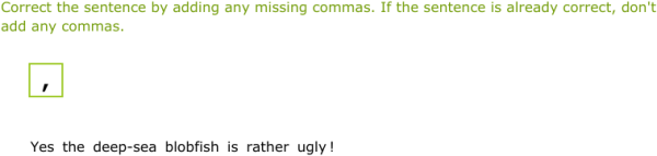 IXL | Commas with direct addresses and after introductory words | 3rd ...