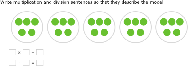 IXL | Relate multiplication and division for groups of 5 | 3rd grade math