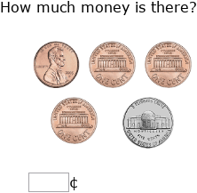 IXL | Count money - pennies, nickels, and dimes only | 2nd grade math