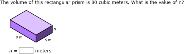 IXL | Volume of rectangular prisms | 6th grade math