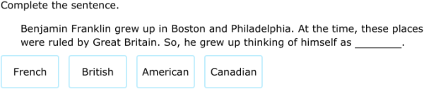 IXL | Benjamin Franklin | 2nd grade social studies