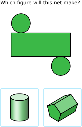 IXL | Nets of three-dimensional figures | 8th grade math