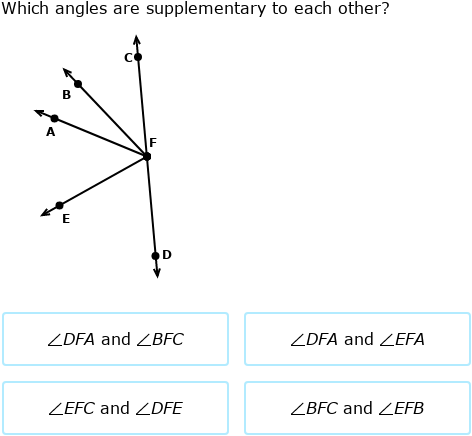 IXL | Identify complementary, supplementary, and adjacent angles | 7th ...