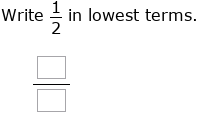 IXL | Write fractions in lowest terms | 4th grade math