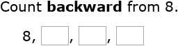 IXL | Count backward - 0 to 10 | Kindergarten math