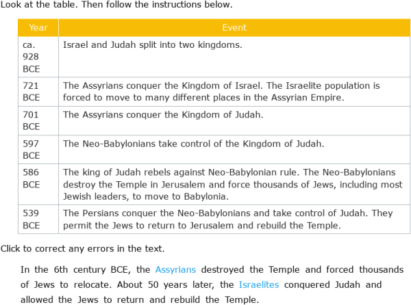 IXL | Origins of Judaism | 8th grade social studies